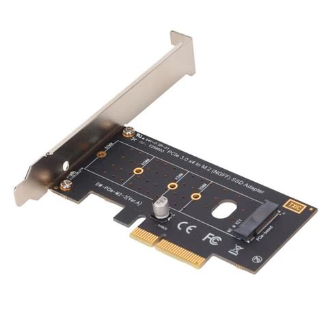 LAH adaptateur Nvme M vers Pcie PCB plaqué or M NVME PCIe X adaptateur d extension