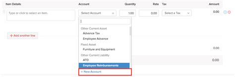 Sub Accounts Help Zoho Books