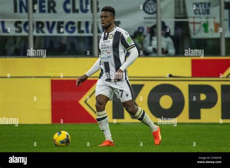 Christian Kabasele Udinese During Match Fc Internazionale Vs Udinese