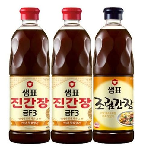 샘표 진간장 금f3 860mlx2조림간장860ml 기획 1개 티몬