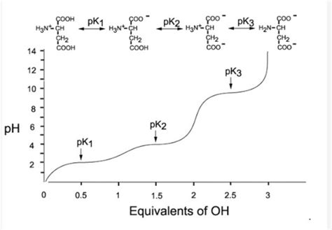 Solved Calculate The PI Of Aspartic Acid Using The PKas And Chegg
