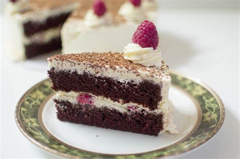 Chocolate And Raspberry Gateau Kay S Kitchen