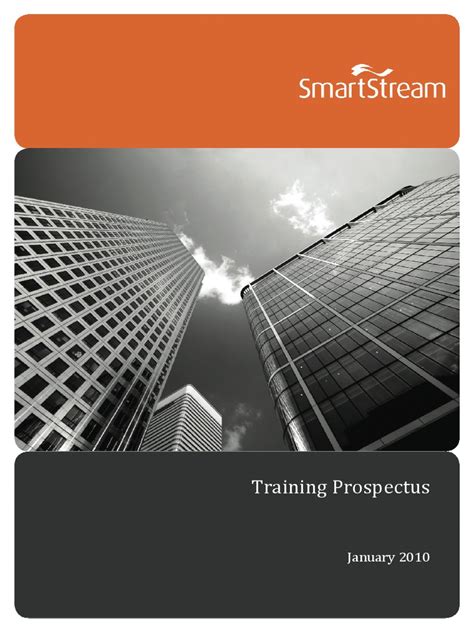 Training Prospectus Training Prospectus January 2010 Pdf Application Programming Interface