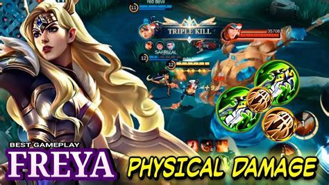 Freya Top Global ~ Best Build Freya Terkuat ~ Mobile Legends Youtube