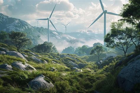 Encouraging Green Energy Investments Premium Ai Generated Image