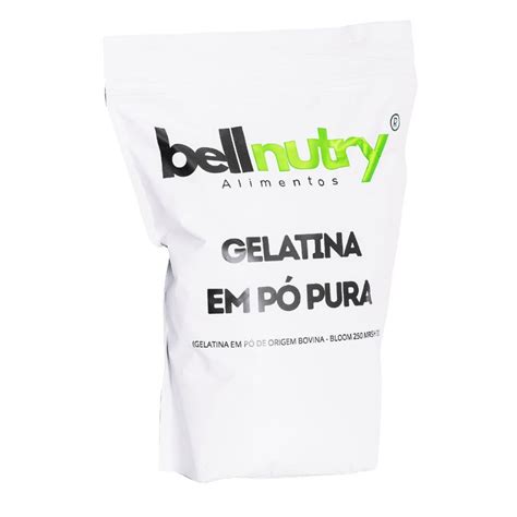 Gelatina Natural Sem Sabor Pura E Incolor 1kg Shopee Brasil