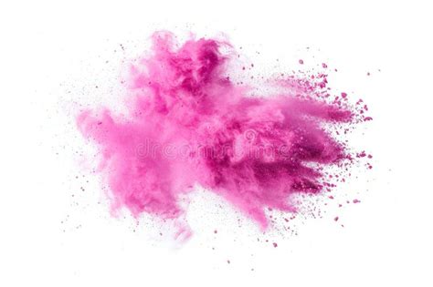Cute Burst Of Colored Powder Exploding On A Clean White Backdrop Stock Image Image Of Dynamic