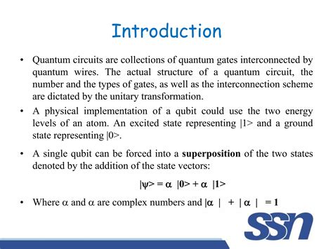 Implementation Of Quantum Gates Using Verilog Ppt Physics Science
