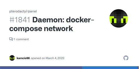 Daemon Docker Compose Network Issue Pterodactyl Panel Github
