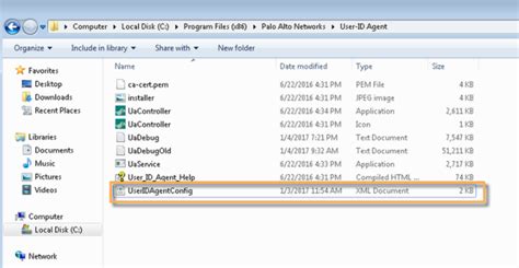 user id agent config screen png