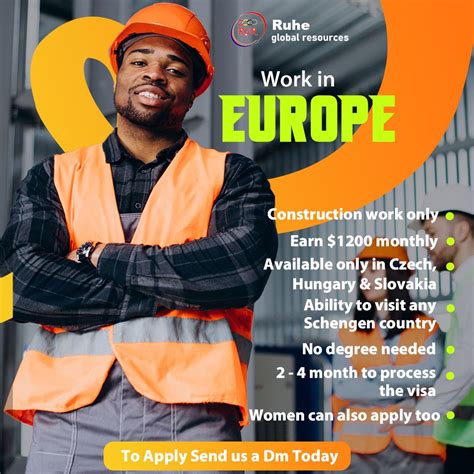 Ruhe Global Resources On Linkedin Workabroad Constructionjobs