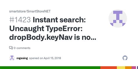 Instant Search Uncaught TypeError DropBody KeyNav Is Not A Function