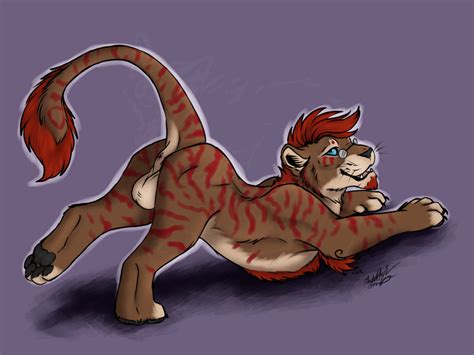 Rule 34 Anthro Anus Ass Balls Beard Blue Eyes Chest Tuft Chibi Claws