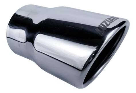 Ponteira Em Aço Inox Luzian P002 3 Polegadas Prata Frete Grátis