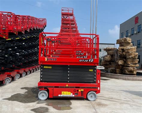 Titeco Gtjz 6m 8m 10m 12m 14m Self Propelled Electric Power 300kg