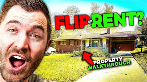 Beginner Real Estate Investor Property Flip It Or Rent It Youtube