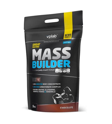 VPLab Mass Builder Chocolate, 5 kg - InternetineVaistine.lt