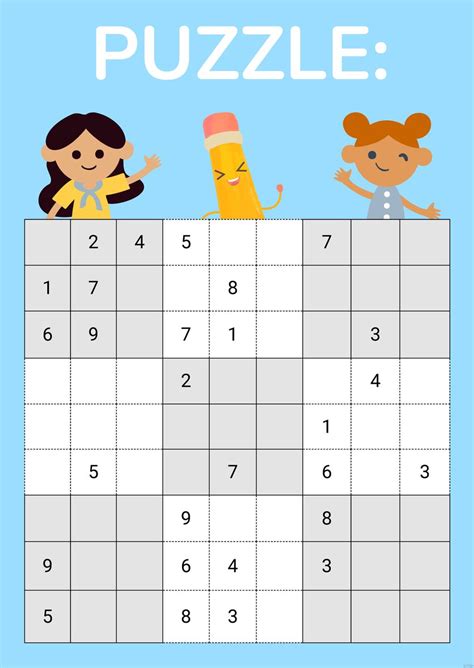 Sudoku With Numbers In Pdf Word Download
