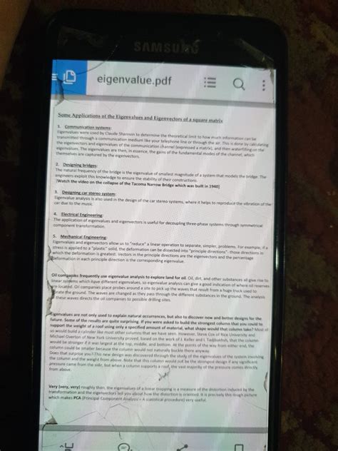 I Want Five Applications Of The Eigen Value Problem