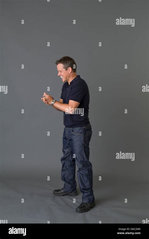 Los Angeles July 7 Actor Matt Damon And Director Paul Greengrass In