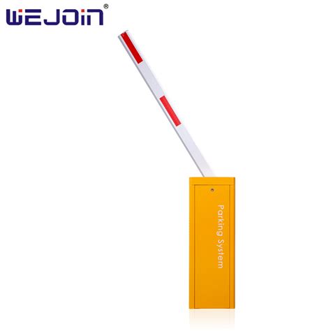 Car Parking Lot Boom Barrier Gate Arm Anti Collision AC 220V 110V Traffic Barrier And