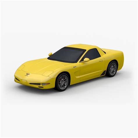 Chevrolet Corvette C5 Z06 3d Model