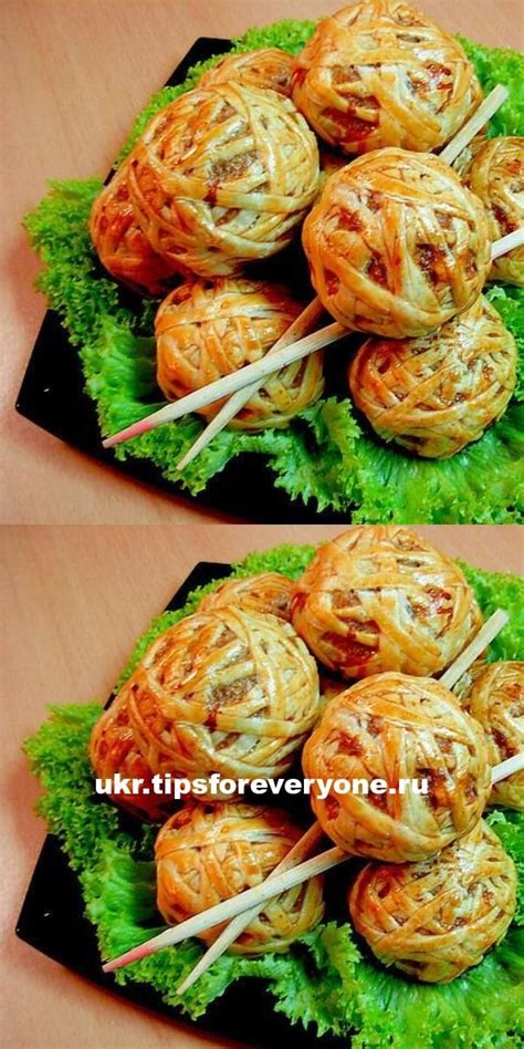 Мясные шарики в тесте. Вкус и аромат — просто пальчики оближешь ...