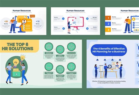 100 Best Free Human Resources Powerpoint Infographic Templates