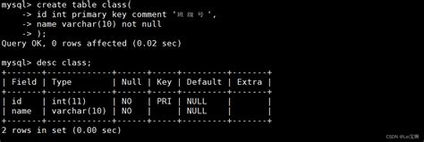 4mysql表的约束 Csdn博客