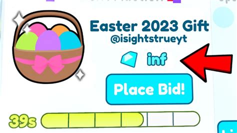 I Tried INFINITE GEMS Method Using EASTER GIFTS Pet Sim X YouTube