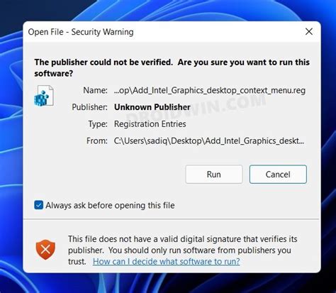Add Intel Graphics Settings To Windows 11 Right Click Menu Droidwin Droidwin