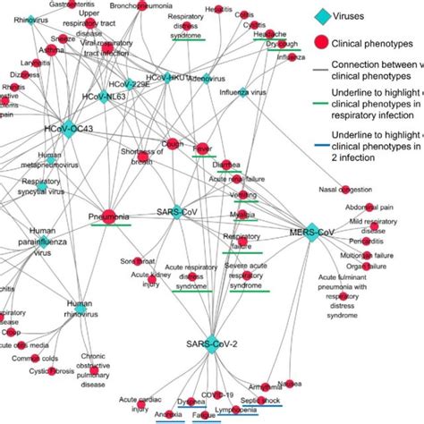 The Cytoscape Network Illustrates The Associations Between Disease