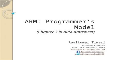 ARM- Programmer's Model