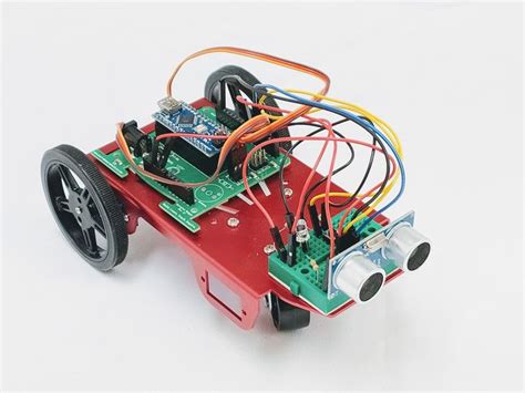 Barnabas Racer Arduino Compatible Wd Servo Motor Car Kit Ages Arduino Racer Motor Car