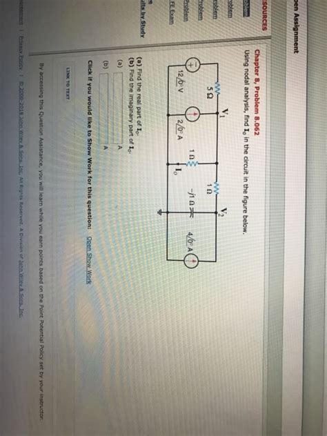 Solved Chapter Problem Using Nodal Analysis Find Chegg
