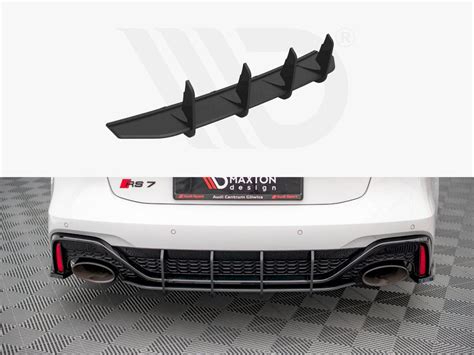 Maxton Design Street Pro Rear Diffuser Audi Rs7 C8 Rs6 C8