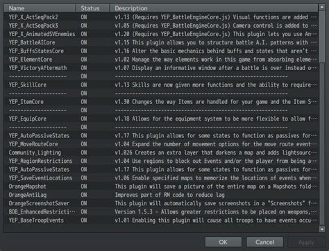 mv yanfly message core name box issues rpg maker forums