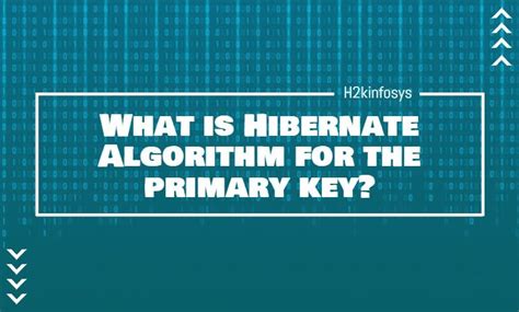 What Is Hibernate Algorithm For The Primary Key H2k Infosys Blog
