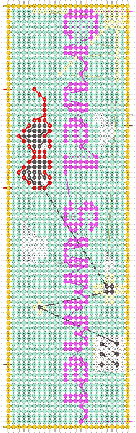 Alpha Pattern 163291 Braceletbook
