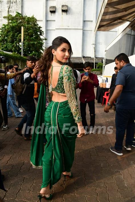 Nora Fatehi Snapped On The Set Of Jhalak Dikhhla Jaa 10 Photo 560929