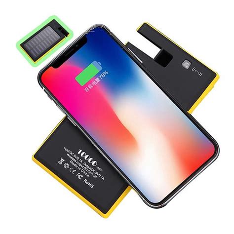 Multifunctional Solar Wireless Power Bank MAh Electronic Product GiftOne