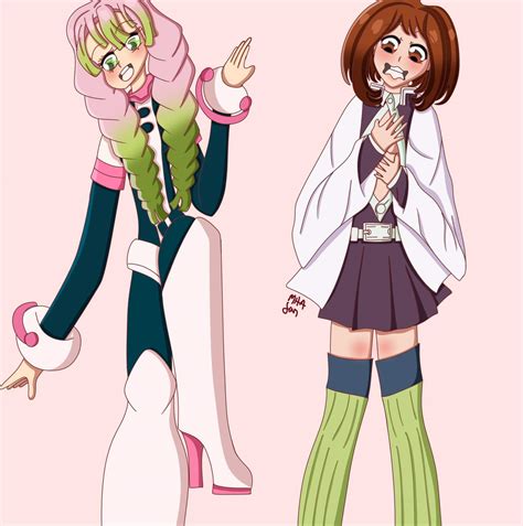 Bnha X Demon Slayer Crossover My Hero Academia Amino