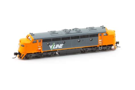 Vr B Class Locomotive Vline Orange And Grey N Scale Australian