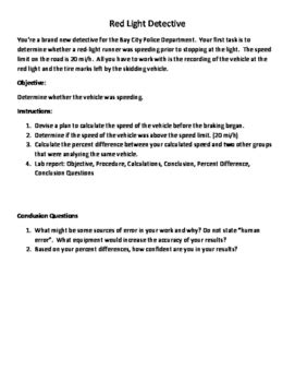 Linear Motion Kinematics Discovery Lab TPT
