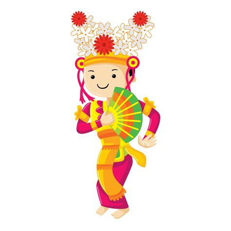 Legong Dance From Bali 2212000 Vector Art At Vecteezy