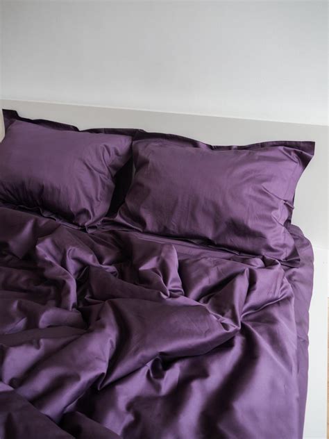 Wild Blackberry Satin Bedding