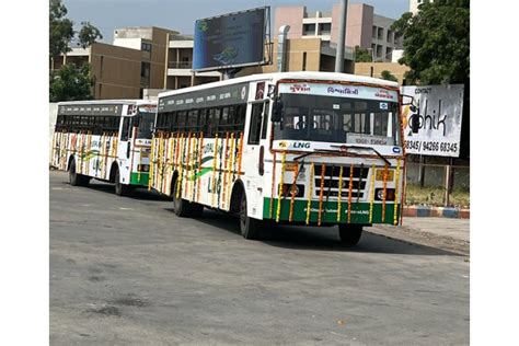 Our 3 Converted Buses Of Gsrtc From Diesel To Lng Traveled More Than 1