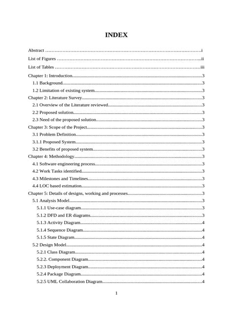 Final Year Project Cpe Project Report Format Pdf Use Case Unified