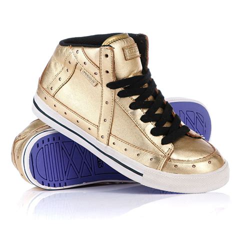 Купить кеды высокие женские Gravis Gemini Hi Metallic Gold ...