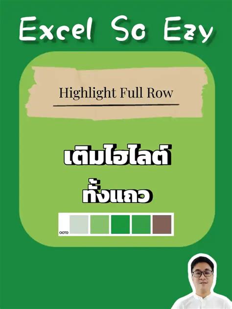 วิธีการใช้ Conditional Formatting ใน Excel เพื่อไฮไลท์ข้อมูลหลายเงื่อนไข